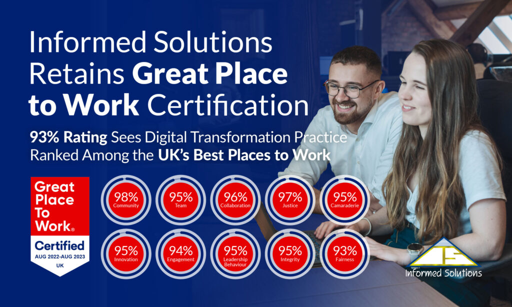 Informed Solutions Retains Great Place to Work® Certification Informed Solutions Retains Great Place to Work® Certification